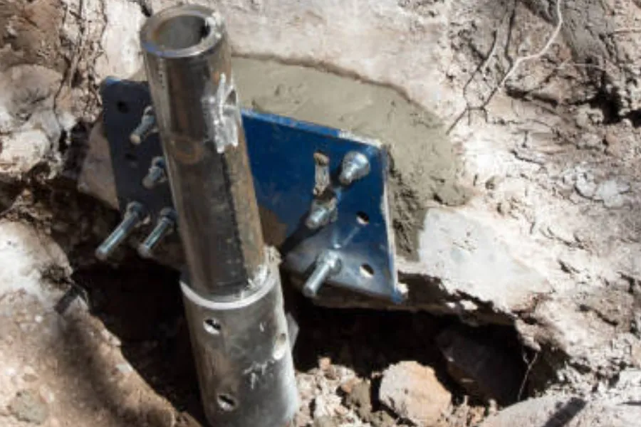 Steel Push Pier Installation in Madison, NC | Madison Foundation Repair ...